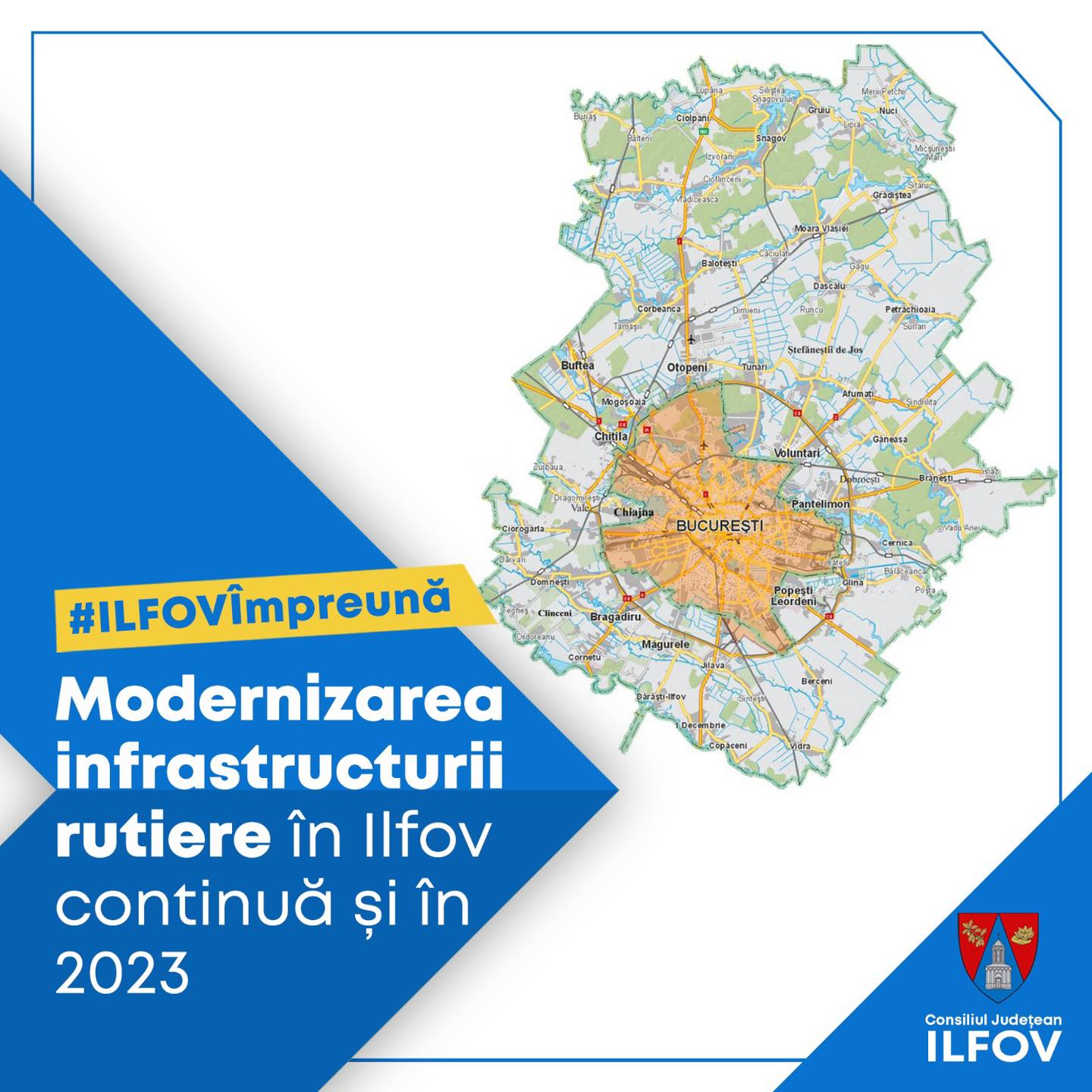 Modernizarea infrastructurii rutiere în Ilfov continuă şi în 2023 ...